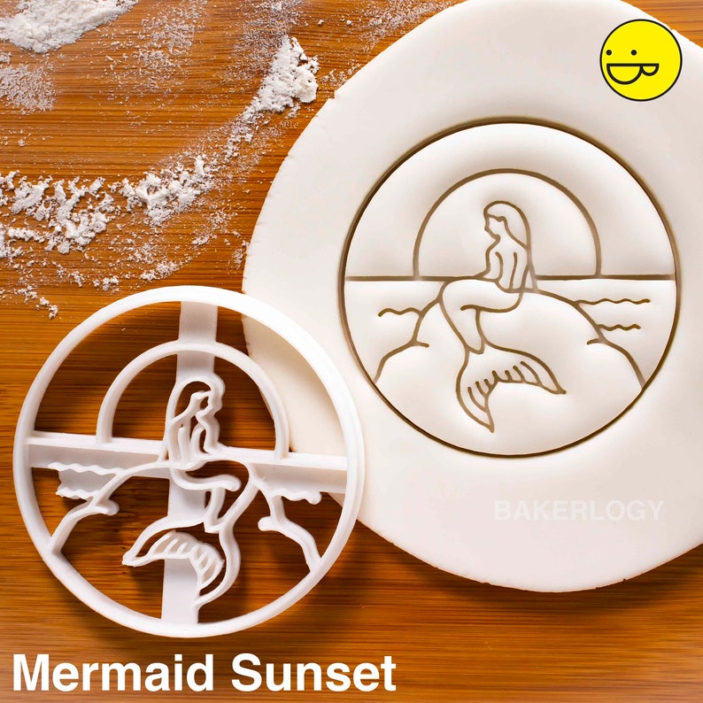 Mermaid Tail Cookie Cutter Under the Sea Nautical Themed | Etsy