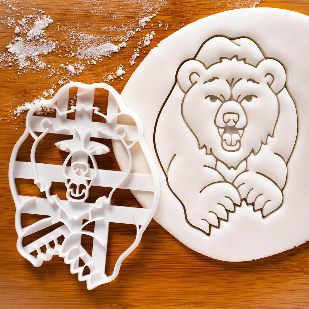 Bear Cookie Cutter | Biscuit Cutter | Animals Cookies Cutters ...