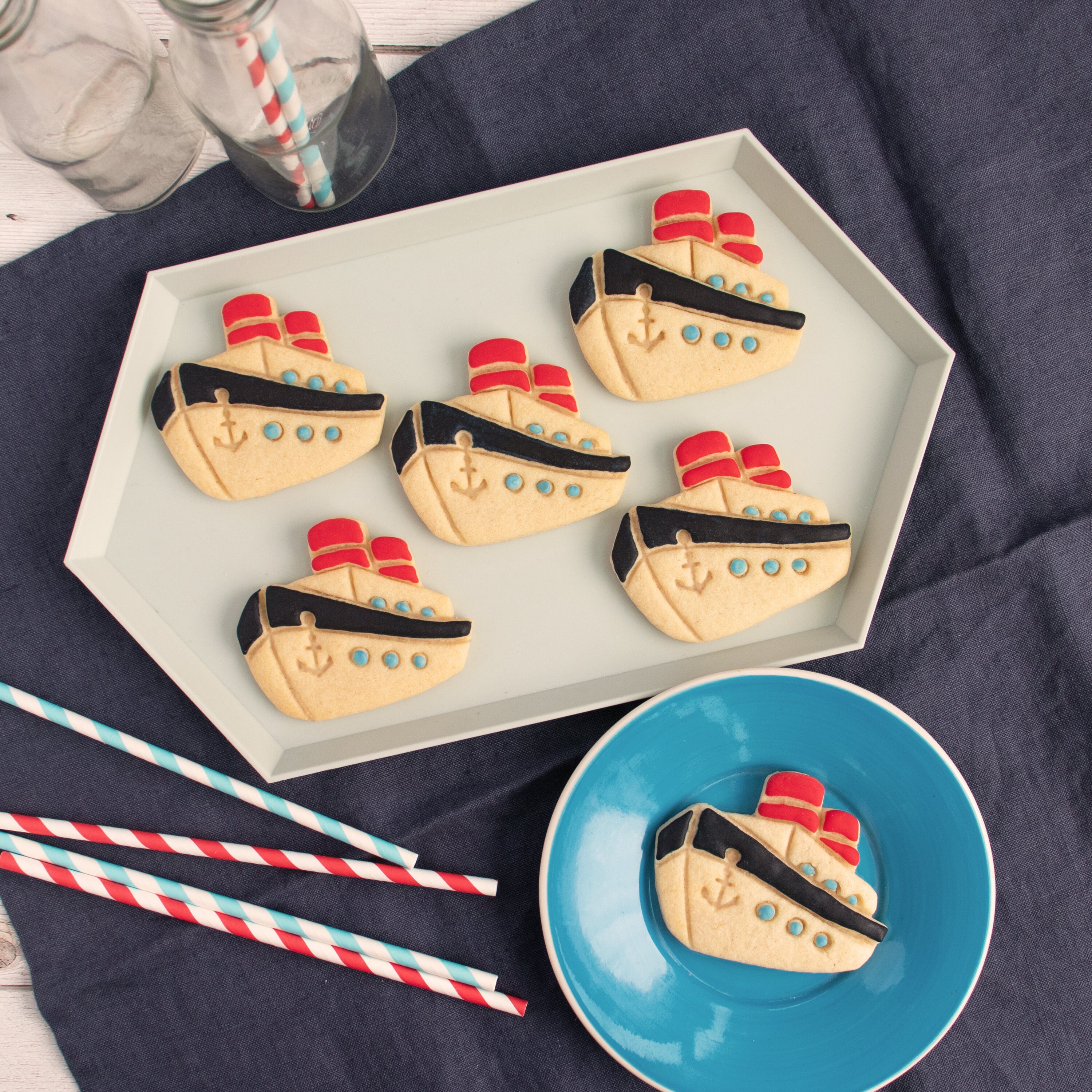 Sailboat Cookie Cutter Sail Nautical Baby Shower Cookies - Etsy UK