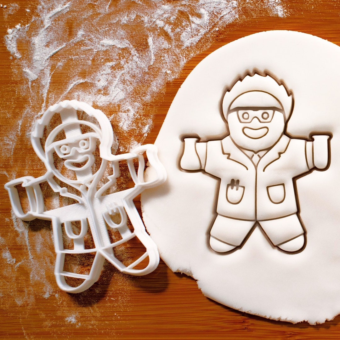 Gingerbread Scientist Cookie Cutter - Perfect Christmas or Birthday ...