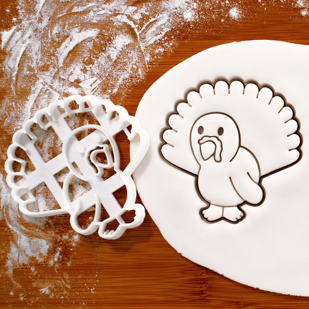Cute Turkey Cookie Cutter - Perfect for Thanksgiving and Christmas - Etsy