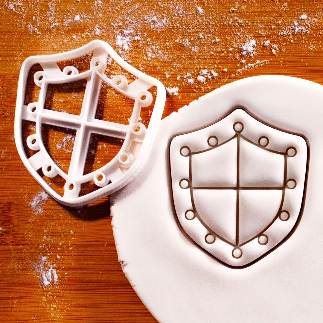 Knight Shield Cookie Cutter – Add Medieval Charm to Your Baking ...