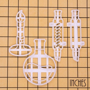 Round Bottom Flask Cookie Cutter Lab Equipment Biscuit Cutters Biscuit ...