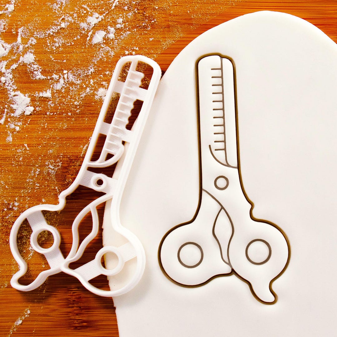 Thinning Scissors Cookie Cutter: Hair Salon Stylist Gift - Etsy