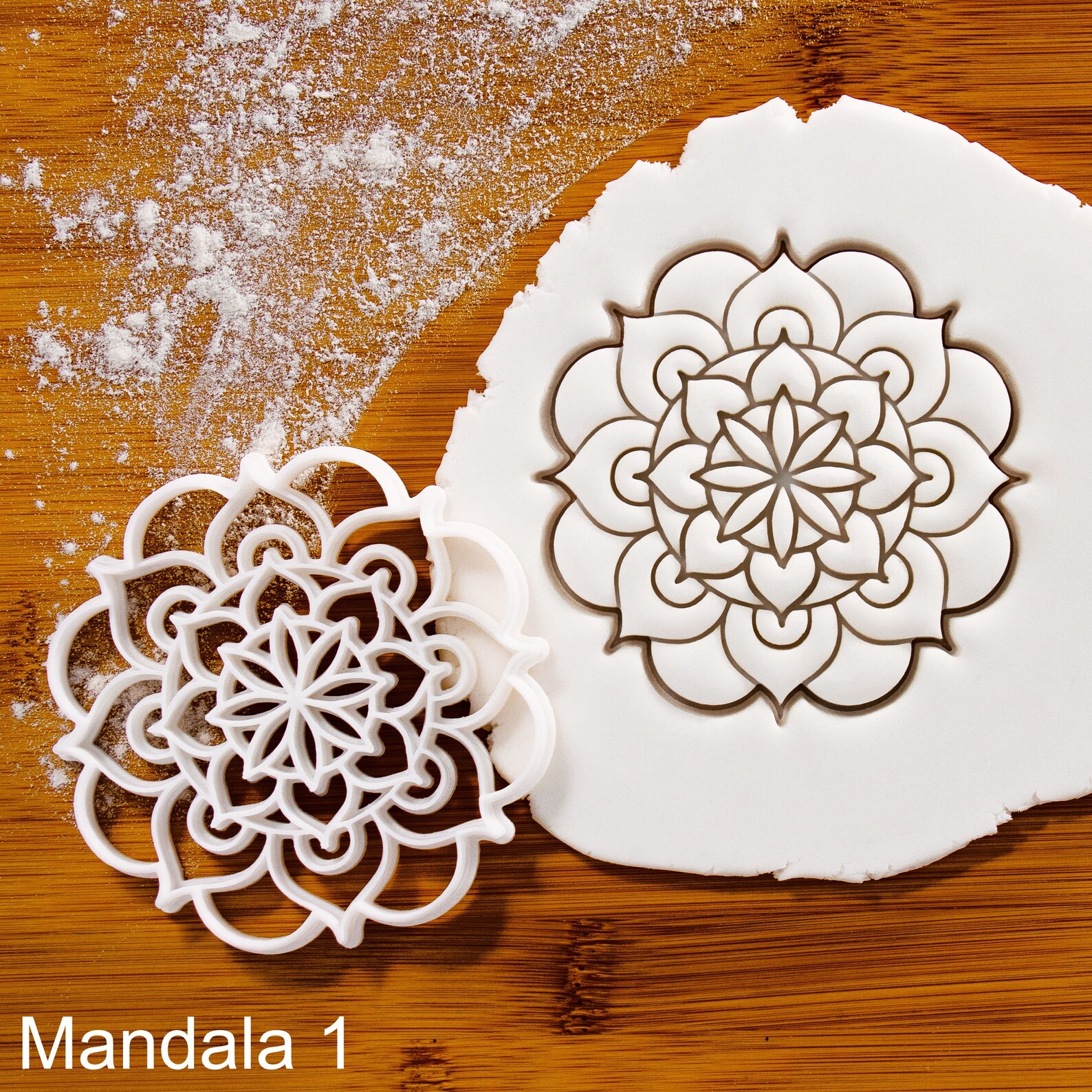 Mandala 1 Cookie Cutter Geometric Symbolic Representation of | Etsy