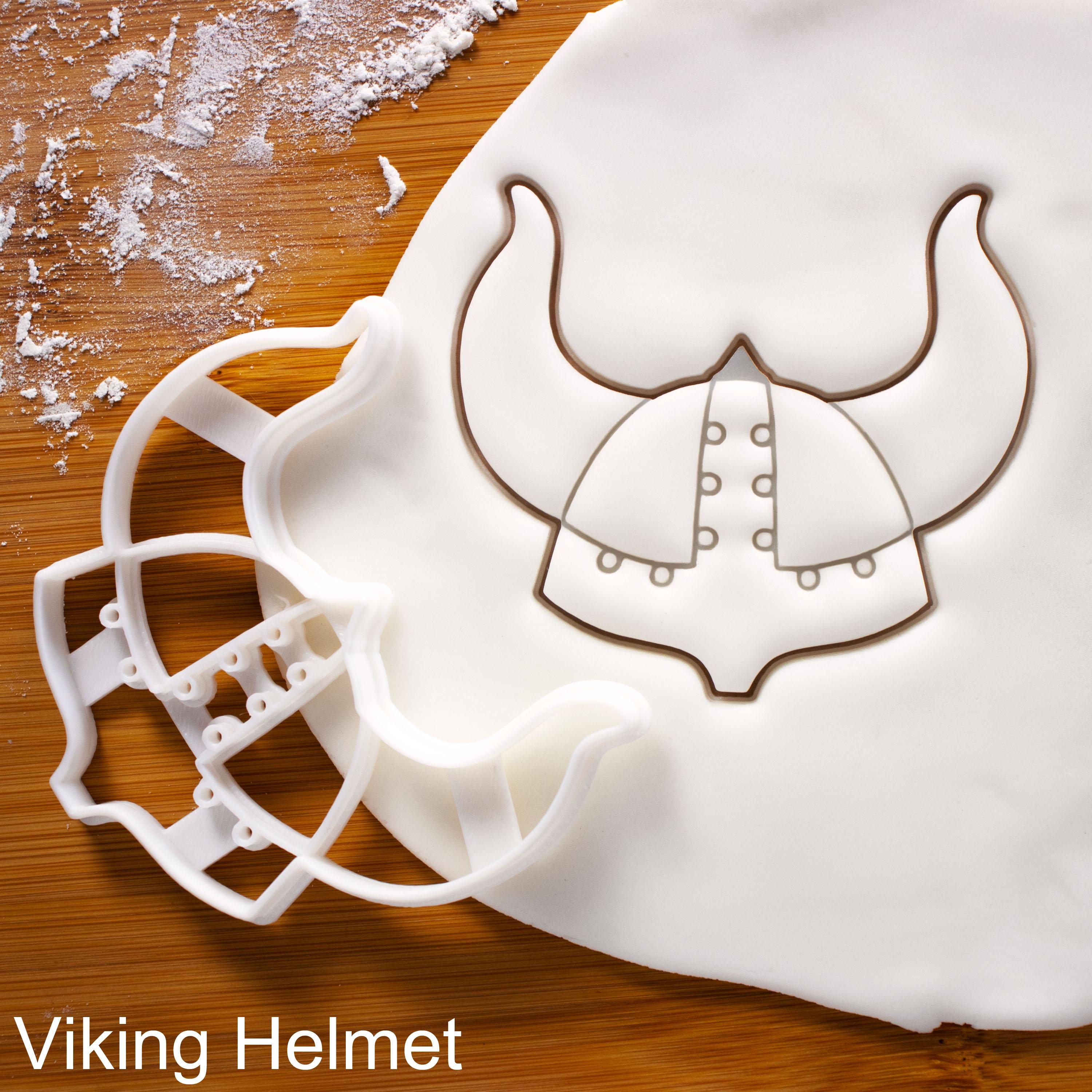 Viking Shield Cookie Cutter - Ancient Norse Mythology Medieval Birthday ...