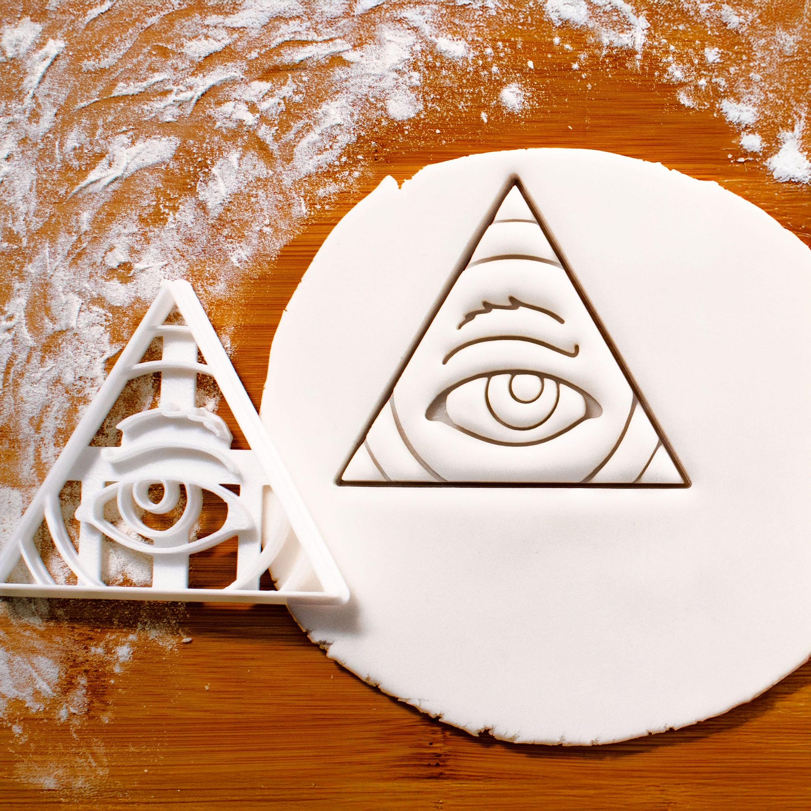 Eye of Providence Cookie Cutter – All-seeing Eye Symbol Shape for ...