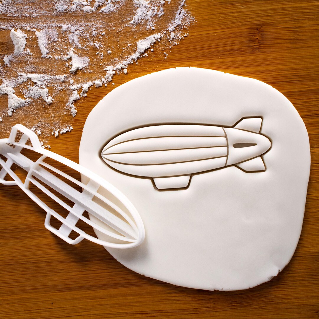 Blimp Cookie Cutter: Airship Aviation Design for Travel & History ...