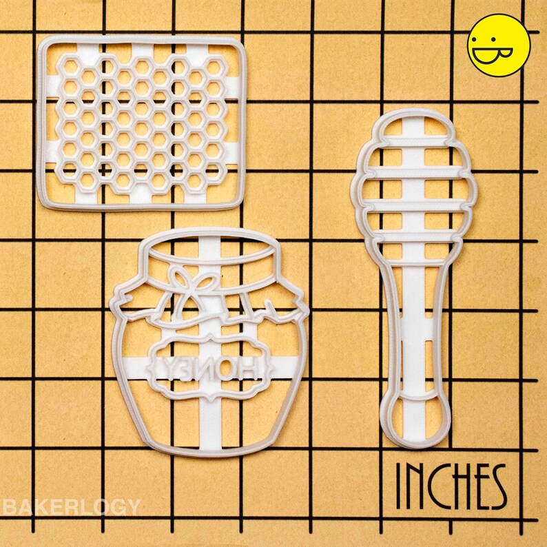 Honey Cut Comb Cookie Cutter Bakerlogy Biscuit Cutters - Etsy