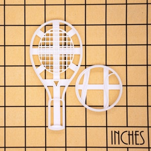 Tennis Cookie Cutter | Cutters Also Suitable for Biscuit Fondant Craft ...