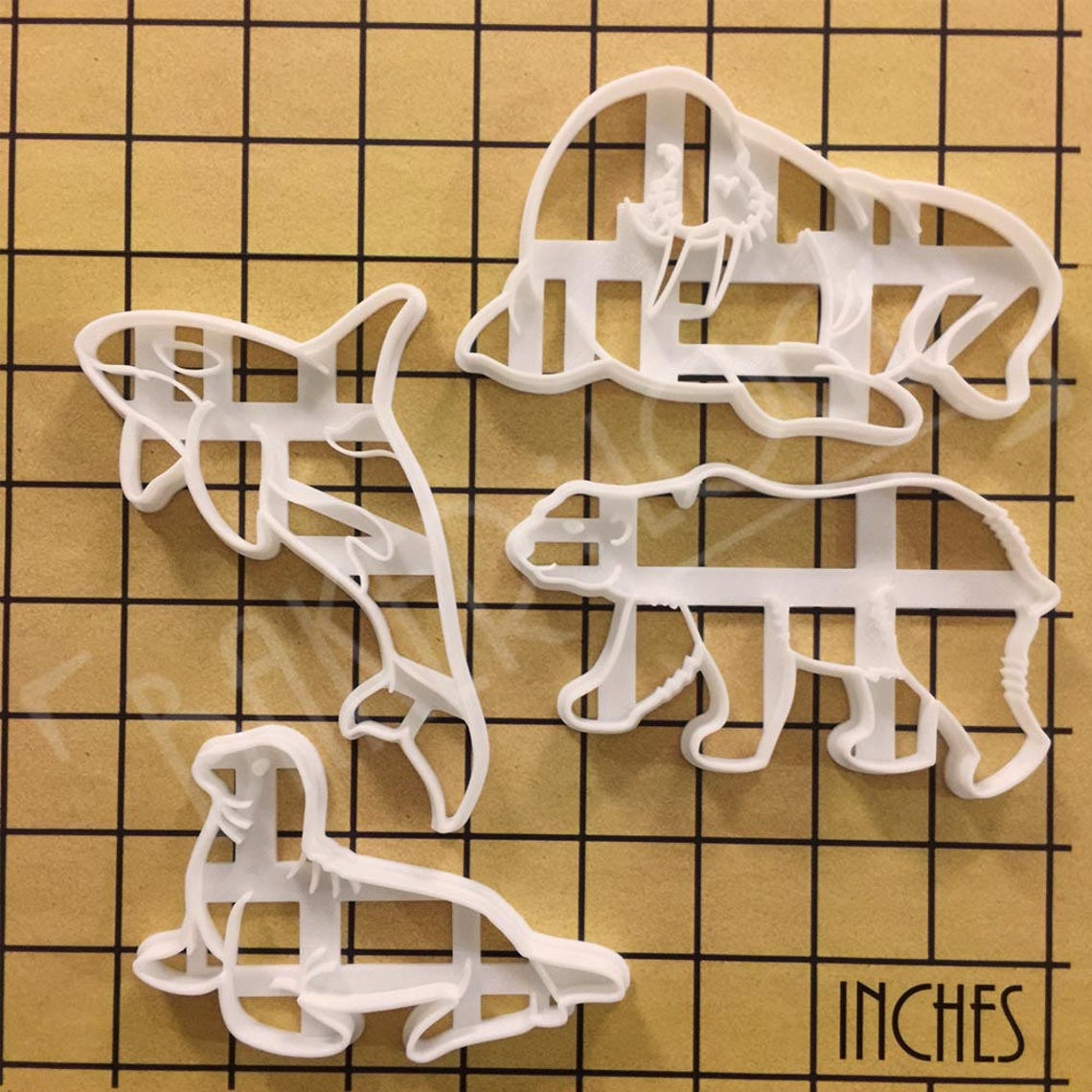 Orca cookie cutter and other arctic animals biscuit cutter | Etsy