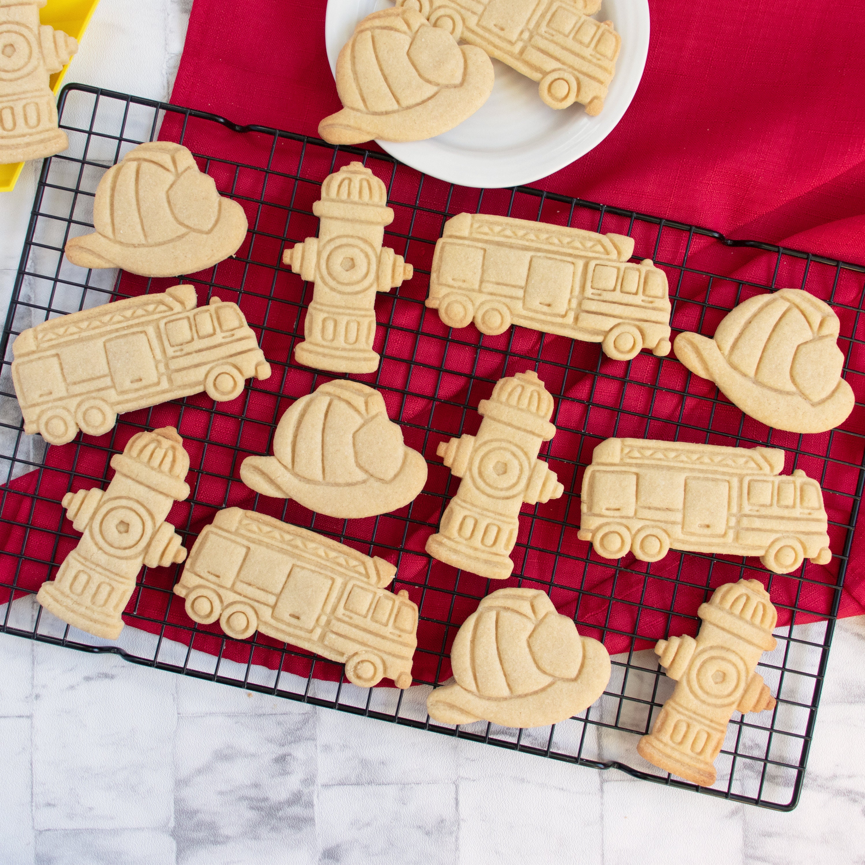 Fire Truck Cookie Cutter Biscuit Cutters Cake Topper - Etsy UK