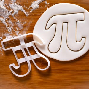 Pi Cookie Cutter - 2 Sizes to Choose From | Biscuit Dough, Fondant ...