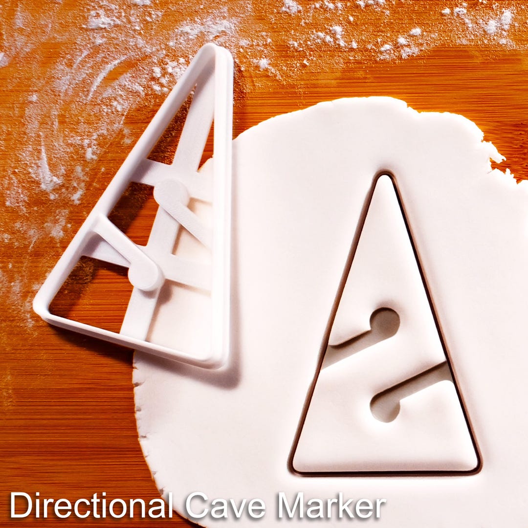 Directional Cave Marker Cookie Cutter Perfect for Cave Diving ...