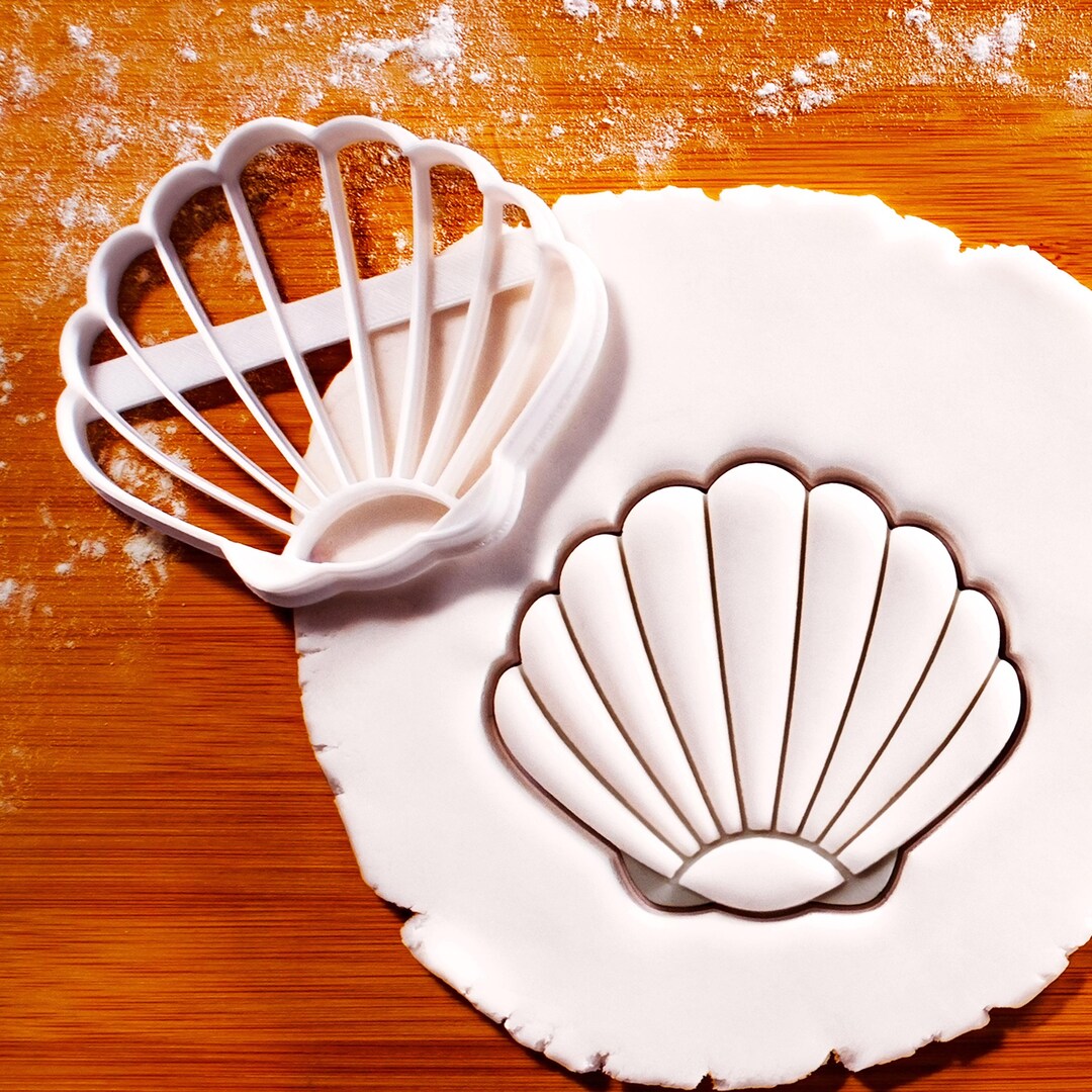Seashell Cookie Cutter – Scallop Shell Perfect for Under-the-sea ...