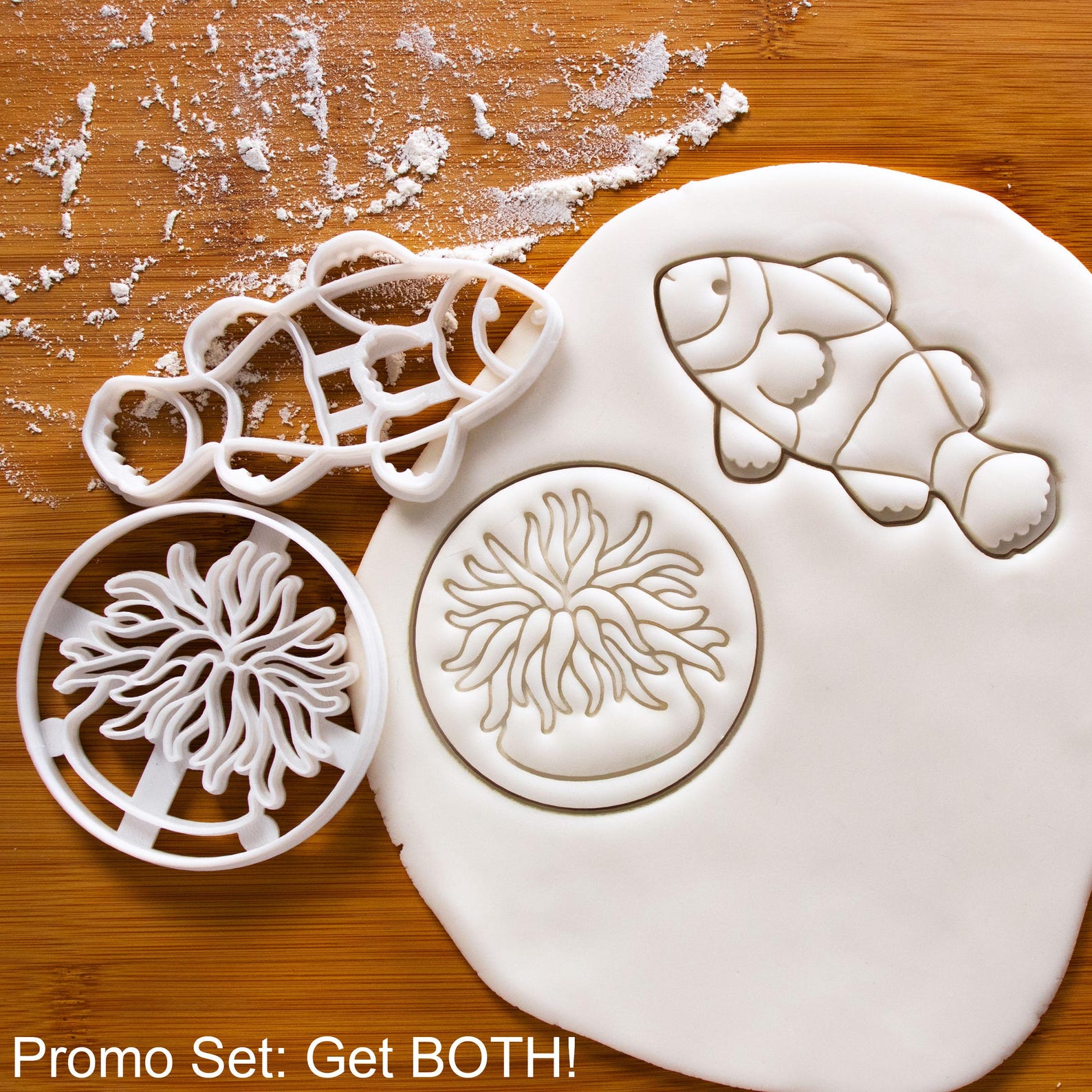 Clownfish Cookie Cutter - Bake Under the Sea Creatures Biscuits for ...