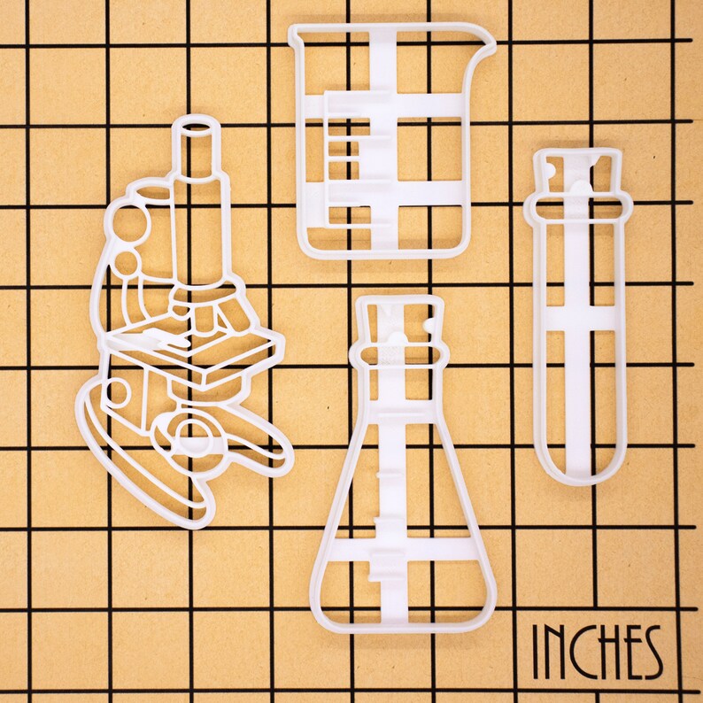 Test Tube & Other Lab Equipments Cookies Cutters Biscuits - Etsy