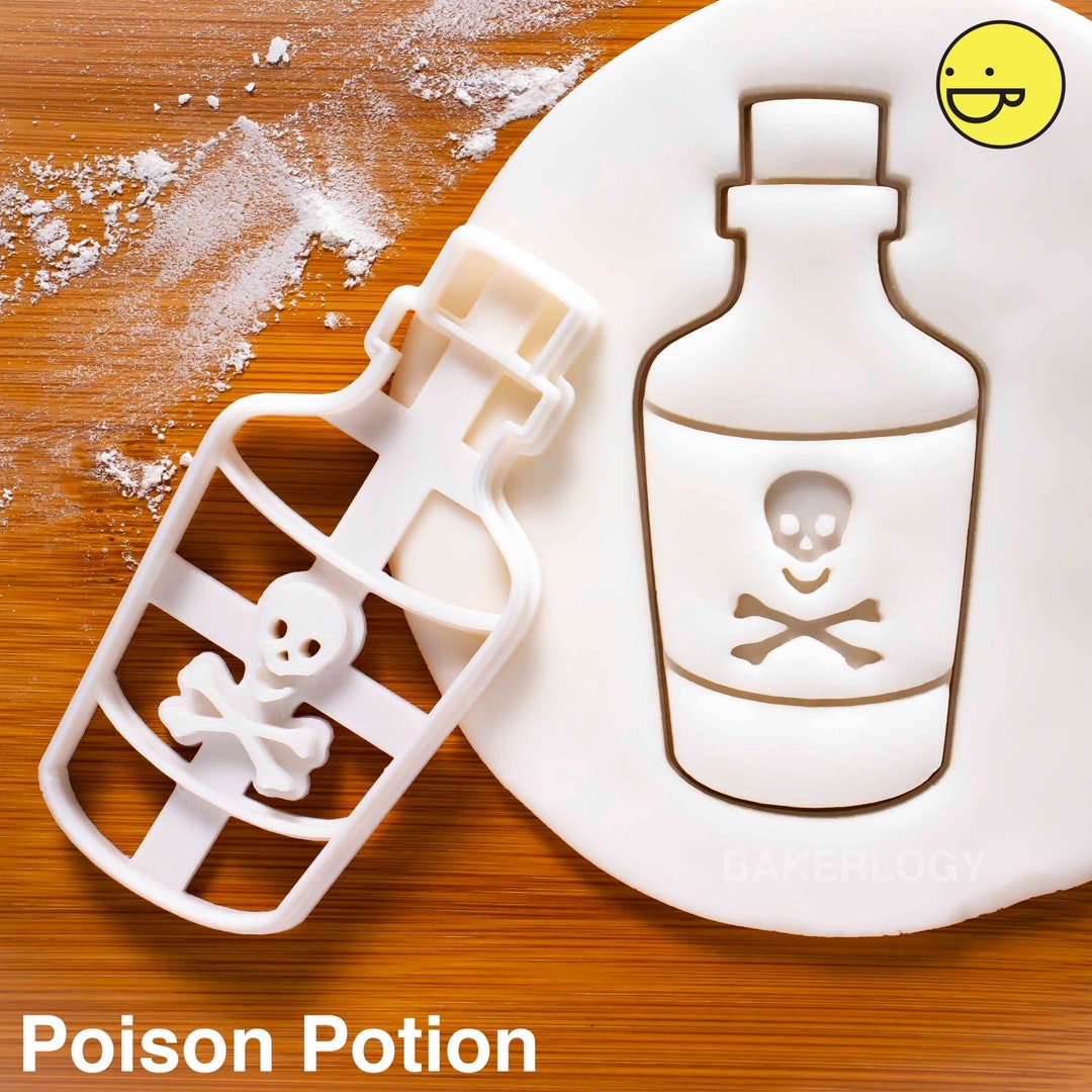 Poison Potion Cookie Cutter Bakerlogy Biscuits Cutters Magic - Etsy