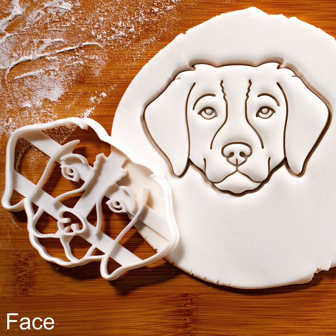 Brittany Dog Face Cookie Cutter Bake Cute Dog Treats for a Brittany ...