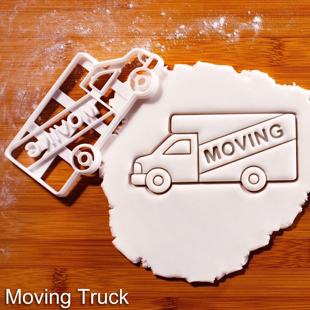 Moving Truck Cookie Cutter Create Fun, Custom Housewarming and Real ...