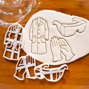 Lab Coat Cookie Cutter: White Coat Design for Scientists, STEM Teachers ...