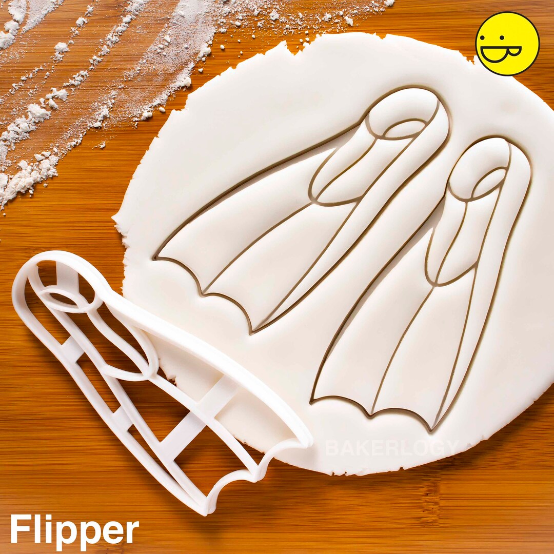 Scuba Flippers Cookie Cutter Diver Cutters Also Suitable for Biscuit ...