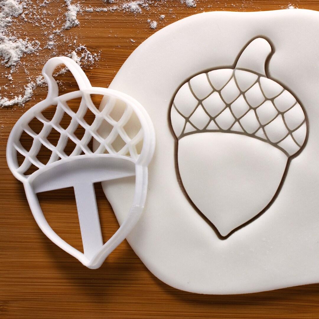 Acorn Cookie Cutter Mighty Oak Tree Nut Squirrel Squirrels - Etsy UK