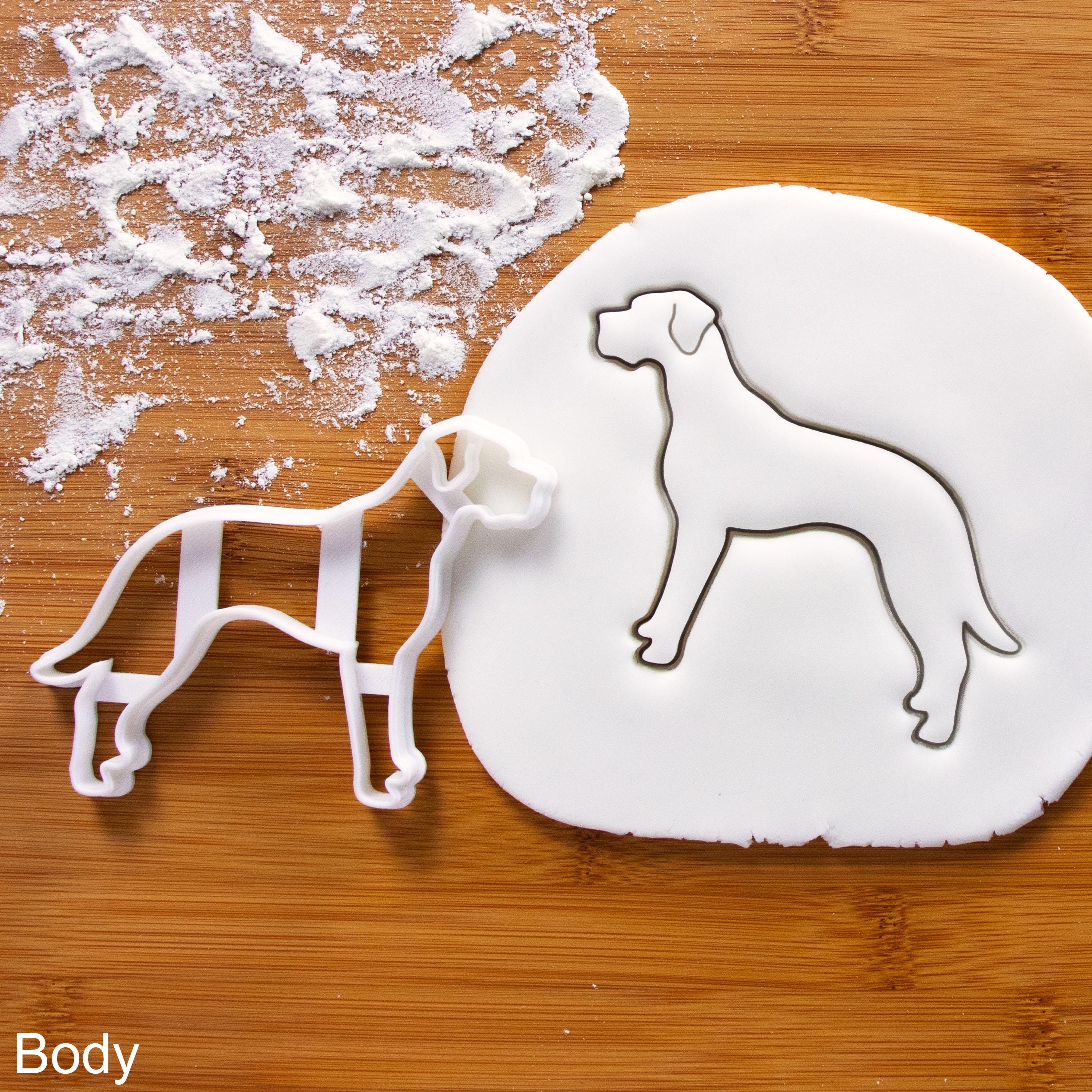 Great Dane Cookie Cutter – Dog Breed Treat Baking Tool - Etsy