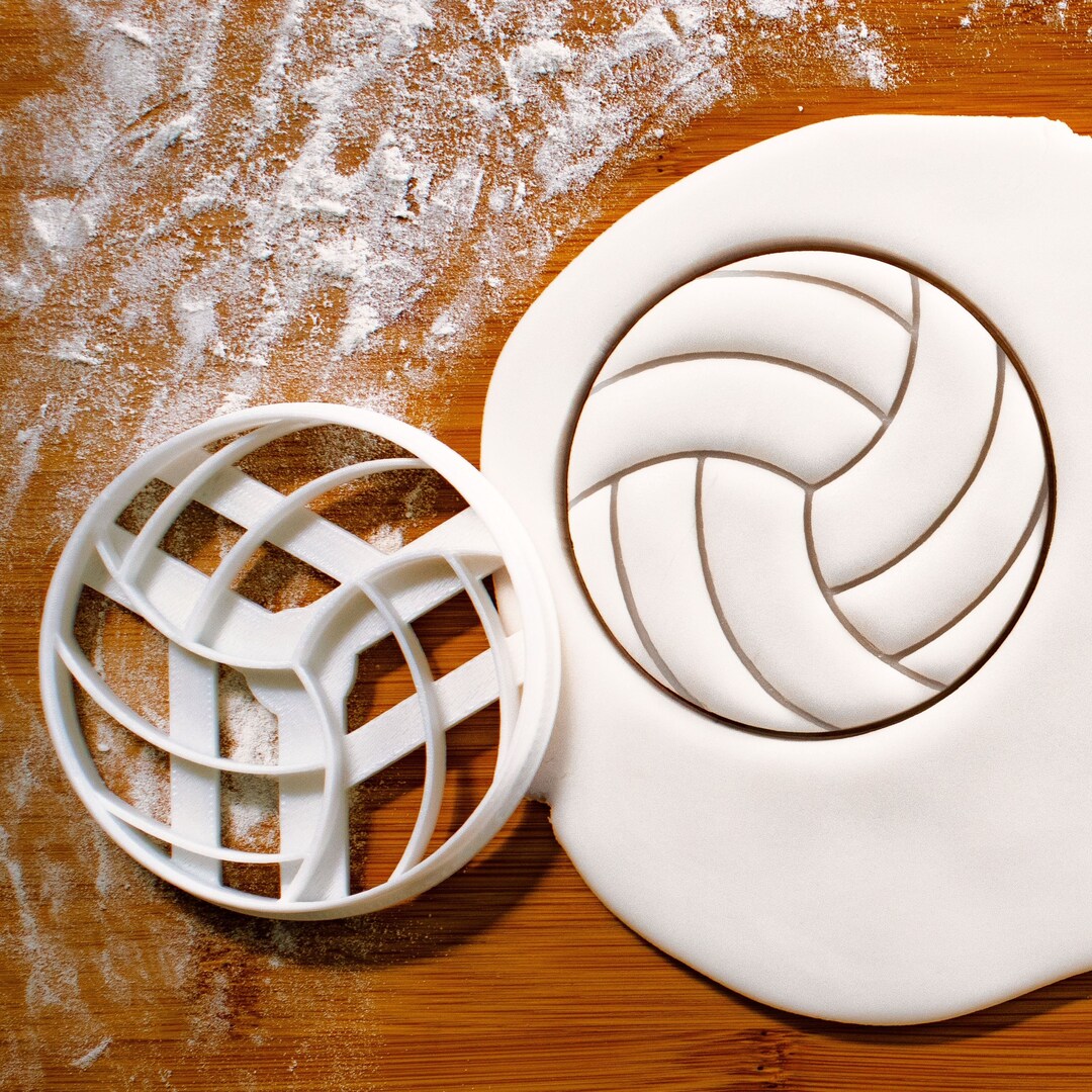 Volleyball Cookie Cutter Cutters Suitable for Biscuit Fondant Craft ...