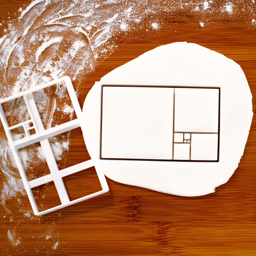 Fibonacci Tiling Cookie Cutter: Golden Ratio Math Design for Teachers ...