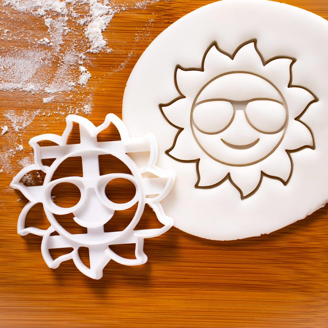 Sunshine Cookie Cutter | Sun Biscuit Cutter | Sunny Design Cookies ...