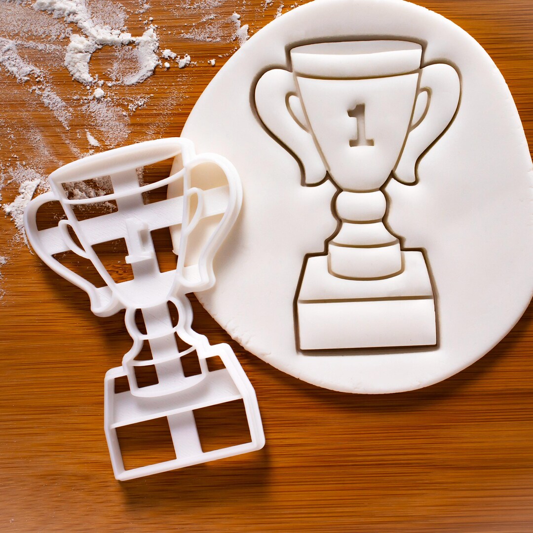Trophy Cookie Cutter | Cutters Also Suitable for Biscuit Fondant Craft ...