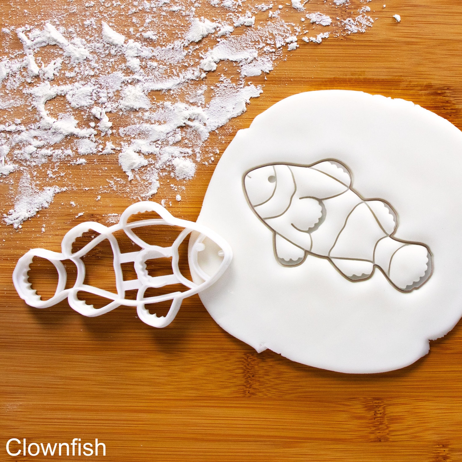 Clownfish Cookie Cutter - Bake Under the Sea Creatures Biscuits for ...