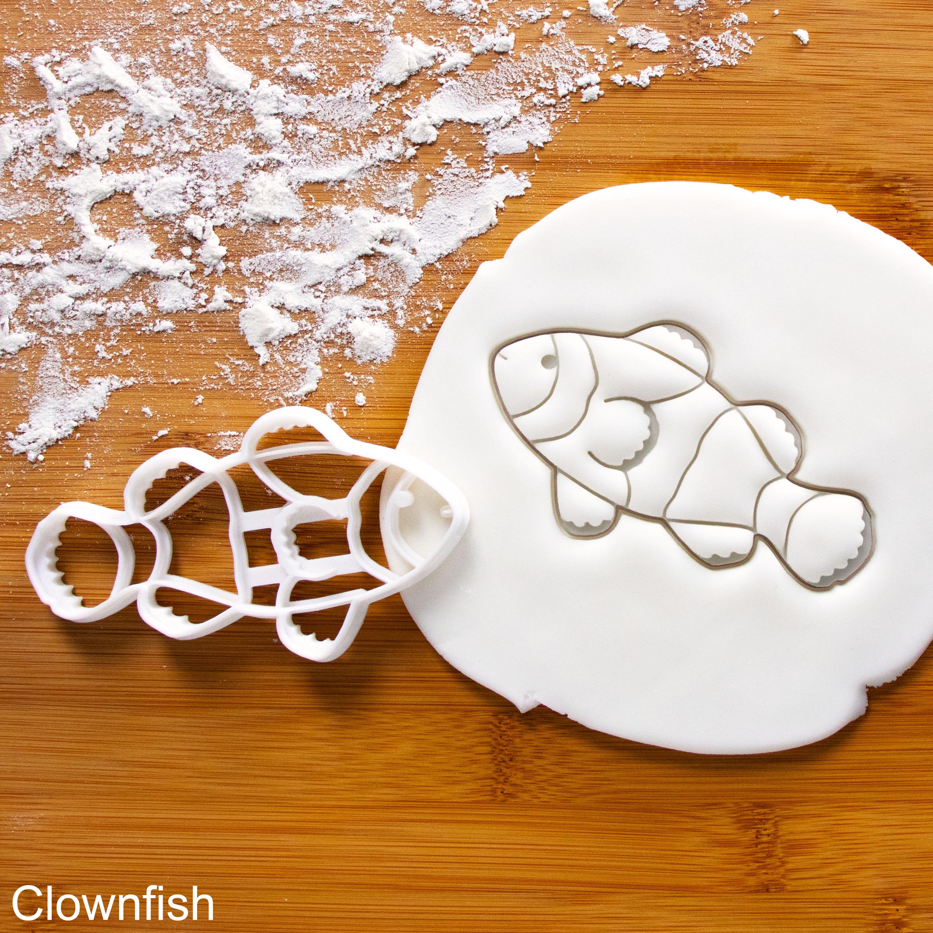 Clownfish Cookie Cutter - Bake Under the Sea Creatures Biscuits for ...