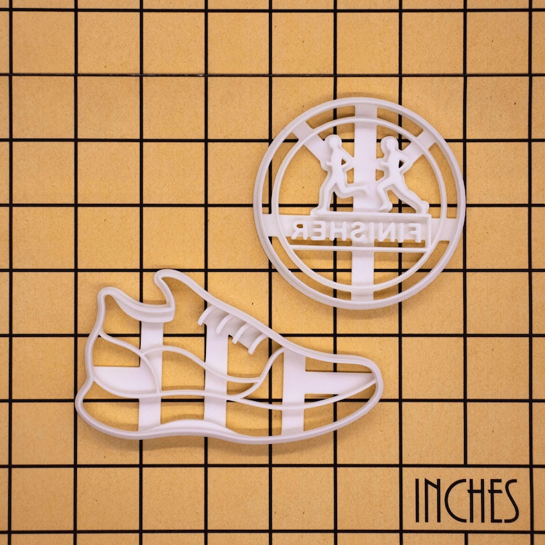 Running Shoe Cookie Cutter: Marathon Baking - Etsy