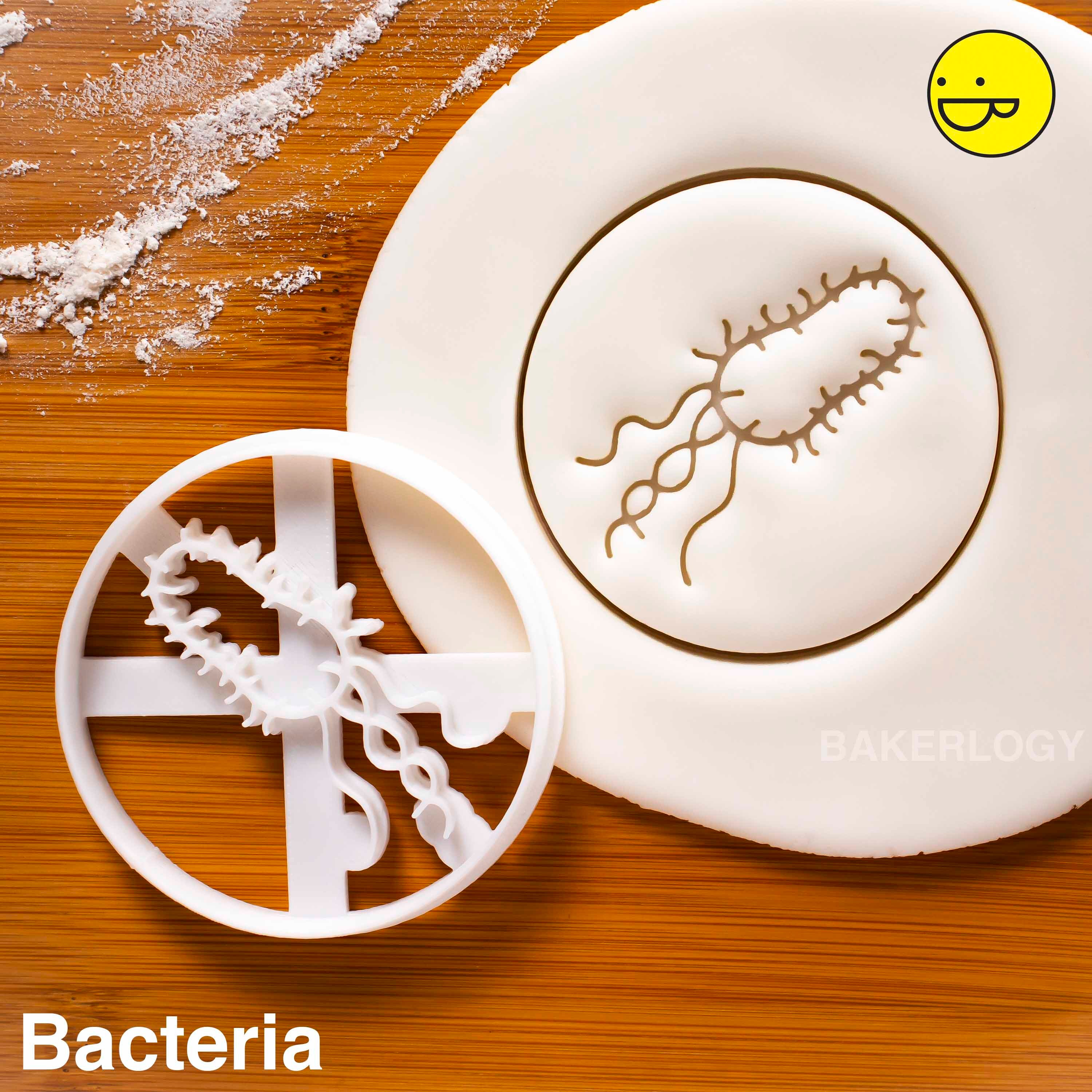Bacteria Cookie Cutter Microbiology Biscuit Cutters - Etsy UK