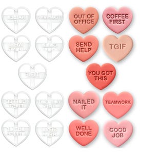 Workplace Conversation Hearts - Etsy