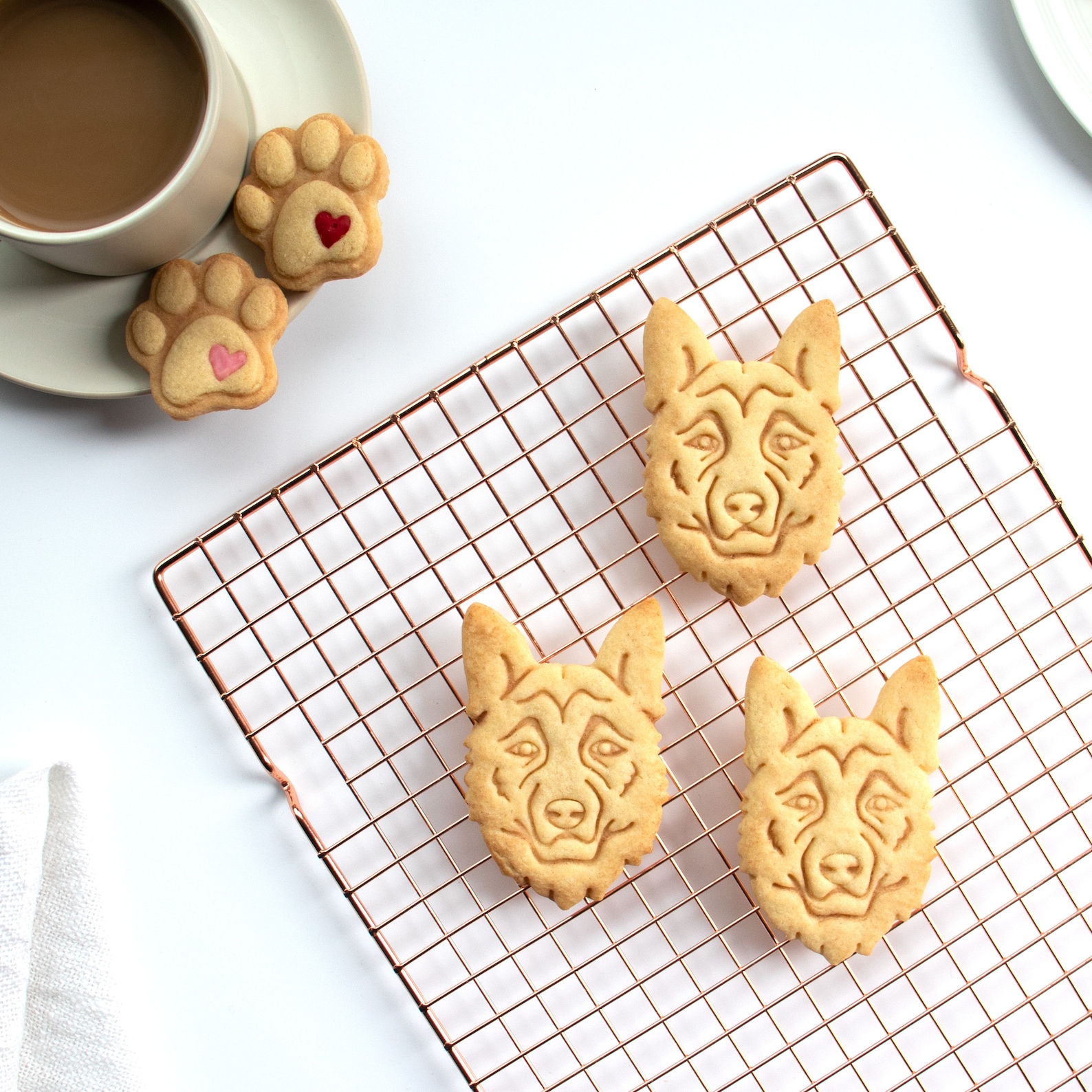 German Shepherd Body Cookie Cutter Bakerlogy Dog Biscuit - Etsy