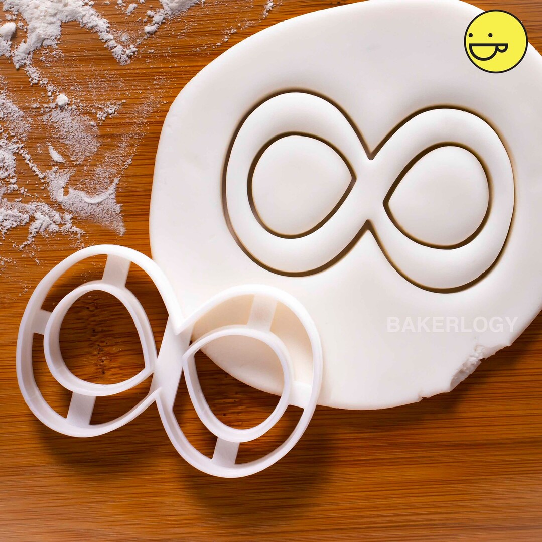 Infinity Cookie Cutter Biscuit Fondant Cheese Clay Cutters - Etsy UK