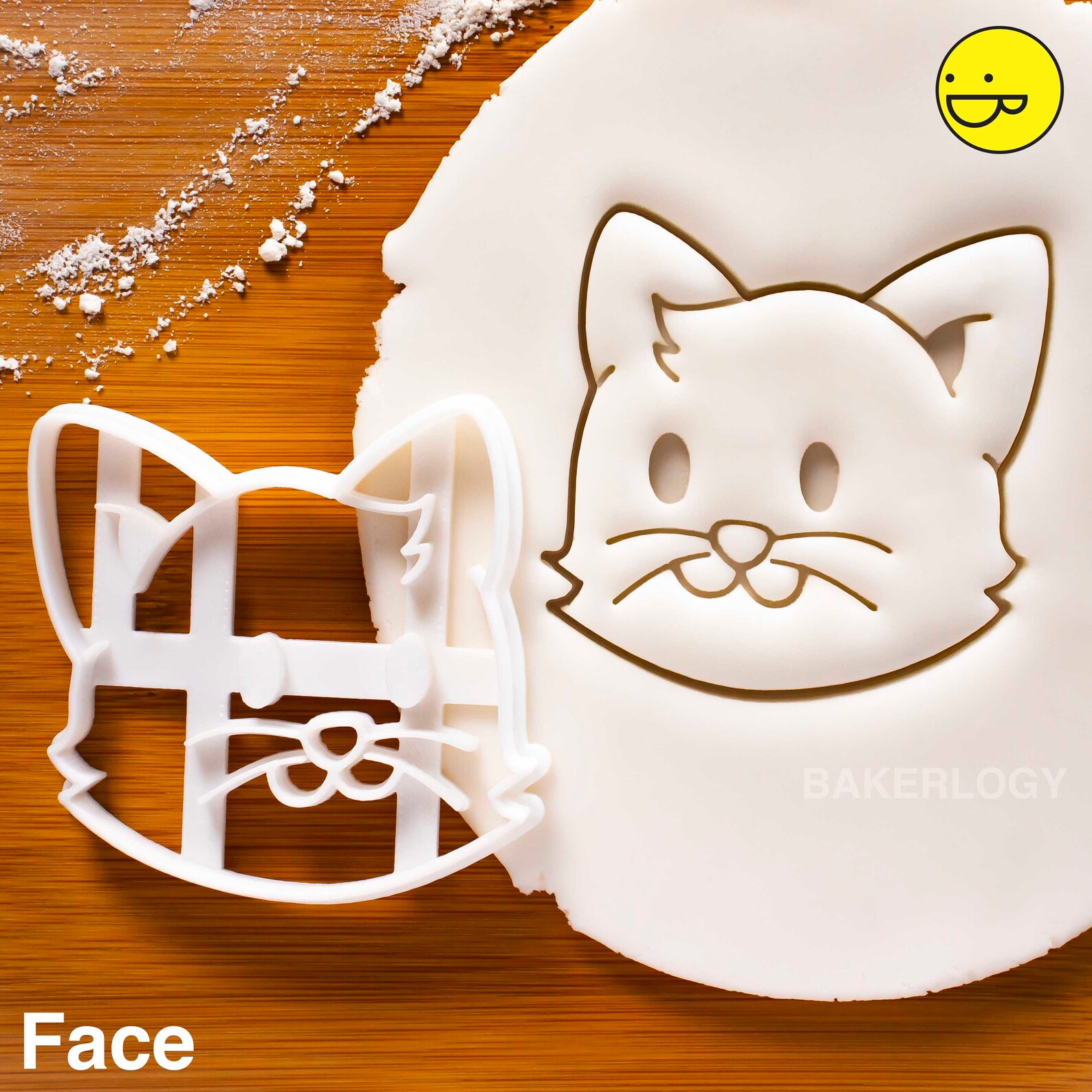 Cat Cookie Cutter Cute Happy Cat Theme Biscuit Cutters | Etsy UK