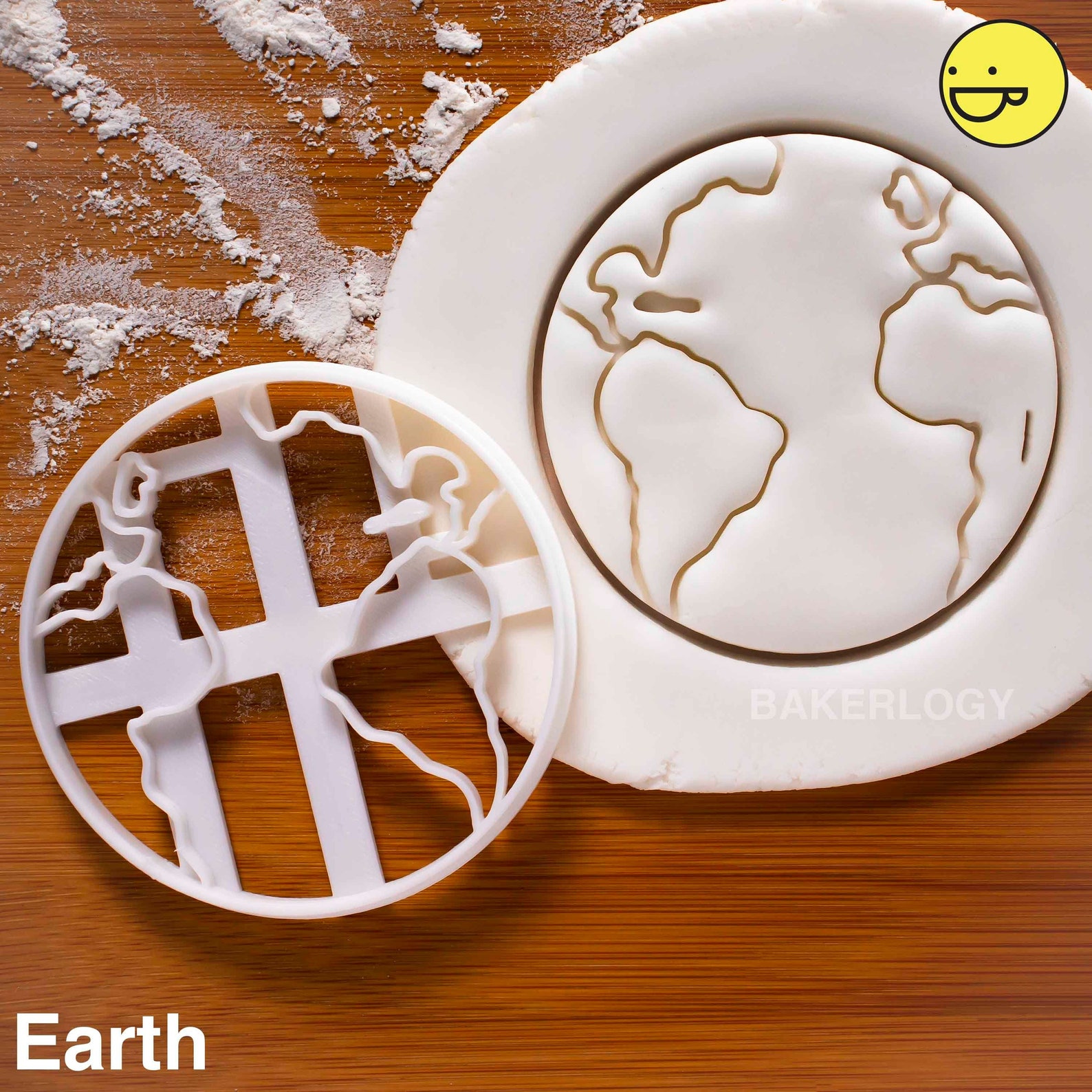 Planet Earth & Other Space Themed Cookies Cutters Biscuits - Etsy