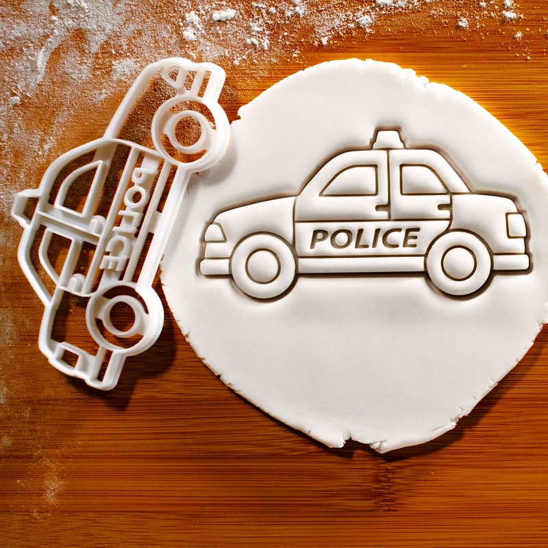 Police Car Cookies - Etsy