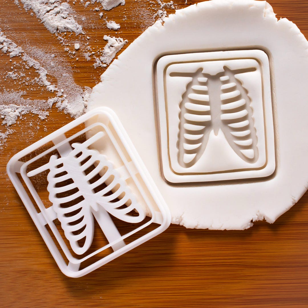 Chest X-ray Cookie Cutter – Rib Cage Shape for Radiology, Medical ...