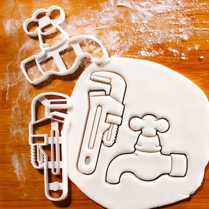Water Faucet Cookie Cutter: Plumbing Theme, DIY Baking - Etsy
