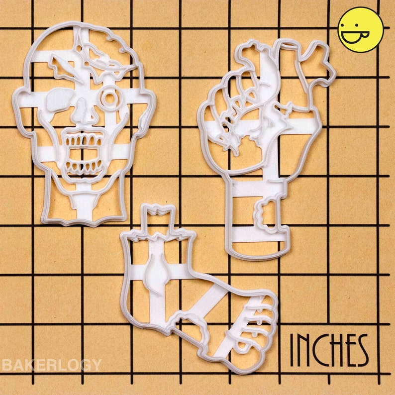 Heart in Zombie Hand Cookie Cutter Bakerlogy Biscuit Cutters - Etsy