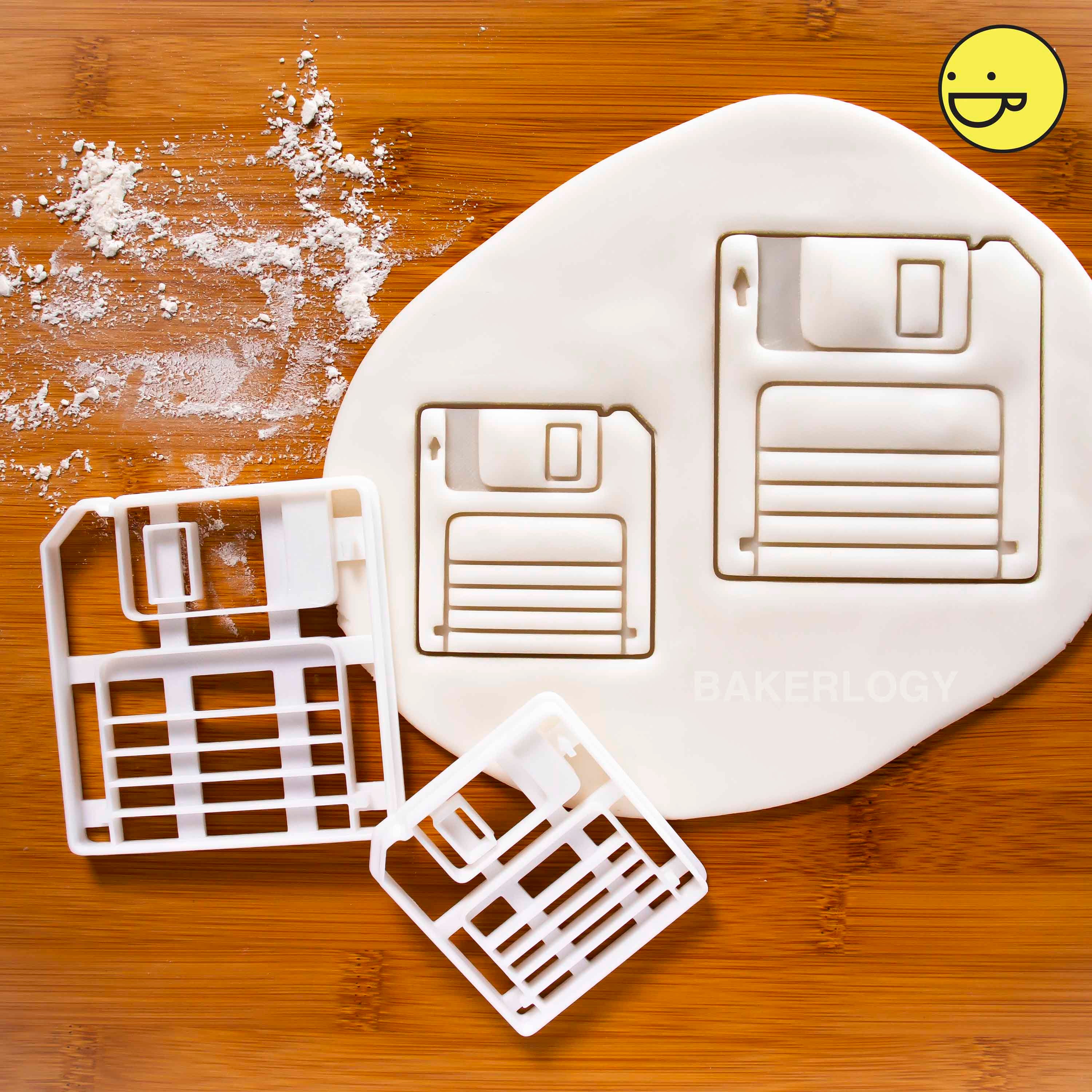 Classic Retro Floppy Disk cookie cutter biscuit cutter one | Etsy