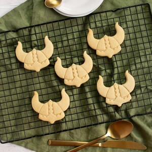 Viking Shield Cookie Cutter - Ancient Norse Mythology Medieval Birthday ...