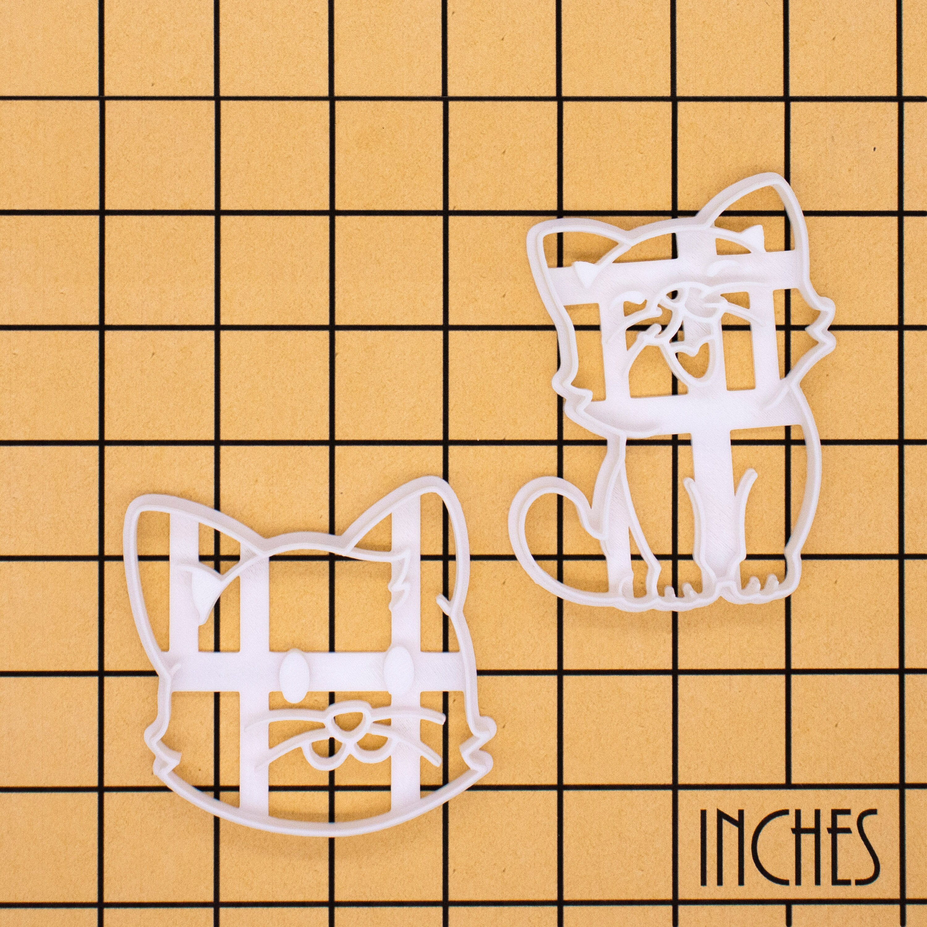 Cat Cookie Cutter Cute Happy Cat Theme Biscuit Cutters - Etsy UK