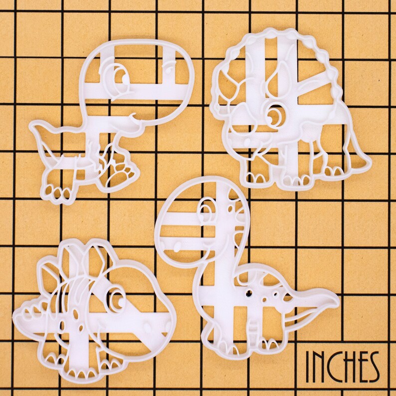 Baby T-rex Cookie Cutter and Other Dinosaurs Biscuit Cutter - Etsy
