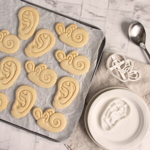 Anatomical Human Ear Cookie Cutter – Medical Student, ENT Doctor ...